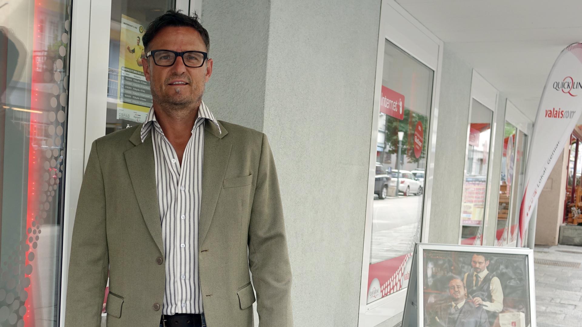 Günter Seewer, Geschäftsführer der Valaiscom, ist mit dem letzten Geschäftsjahr zufrieden. Die ...