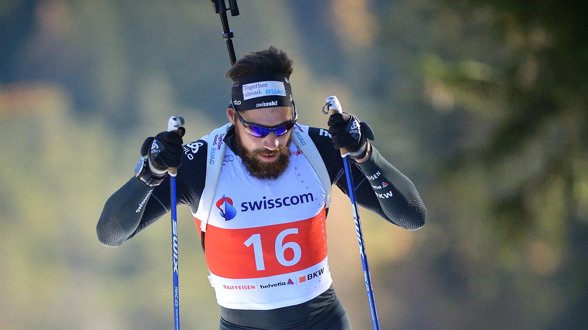 Benjamin Weger gewinnt im Verfolgungsrennen in Pyeongchang mit dem 6 ...