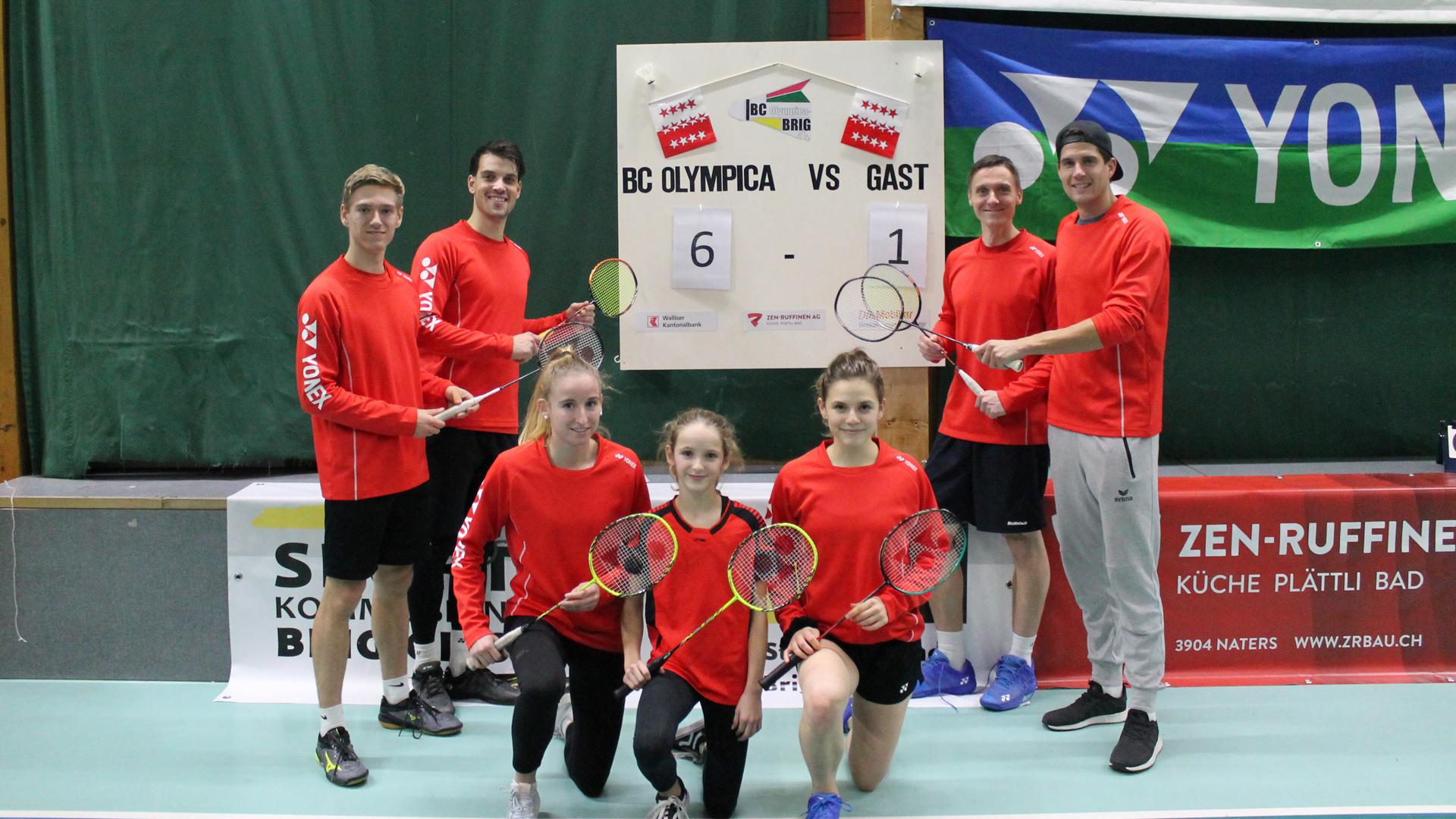 Der BC Olympica-Brig zeigt im Heimspiel gegen Rousseau 2 eine starke ...