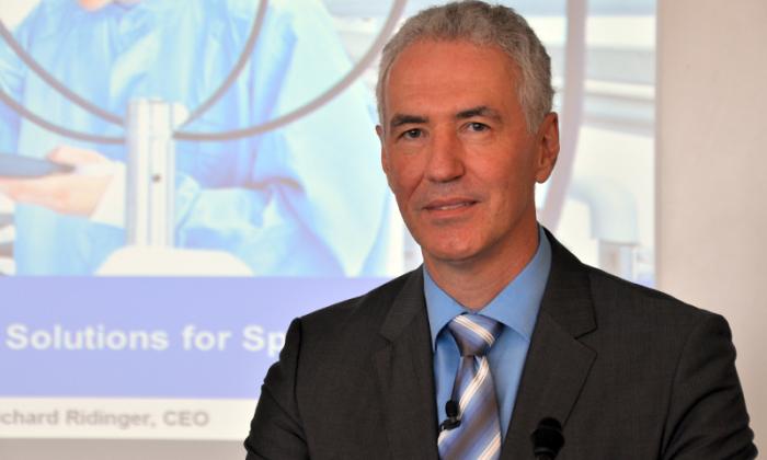 Nach 85 Tagen im Amt,als Lonza-Konzernchef, ist Richard Ridinger vom ...