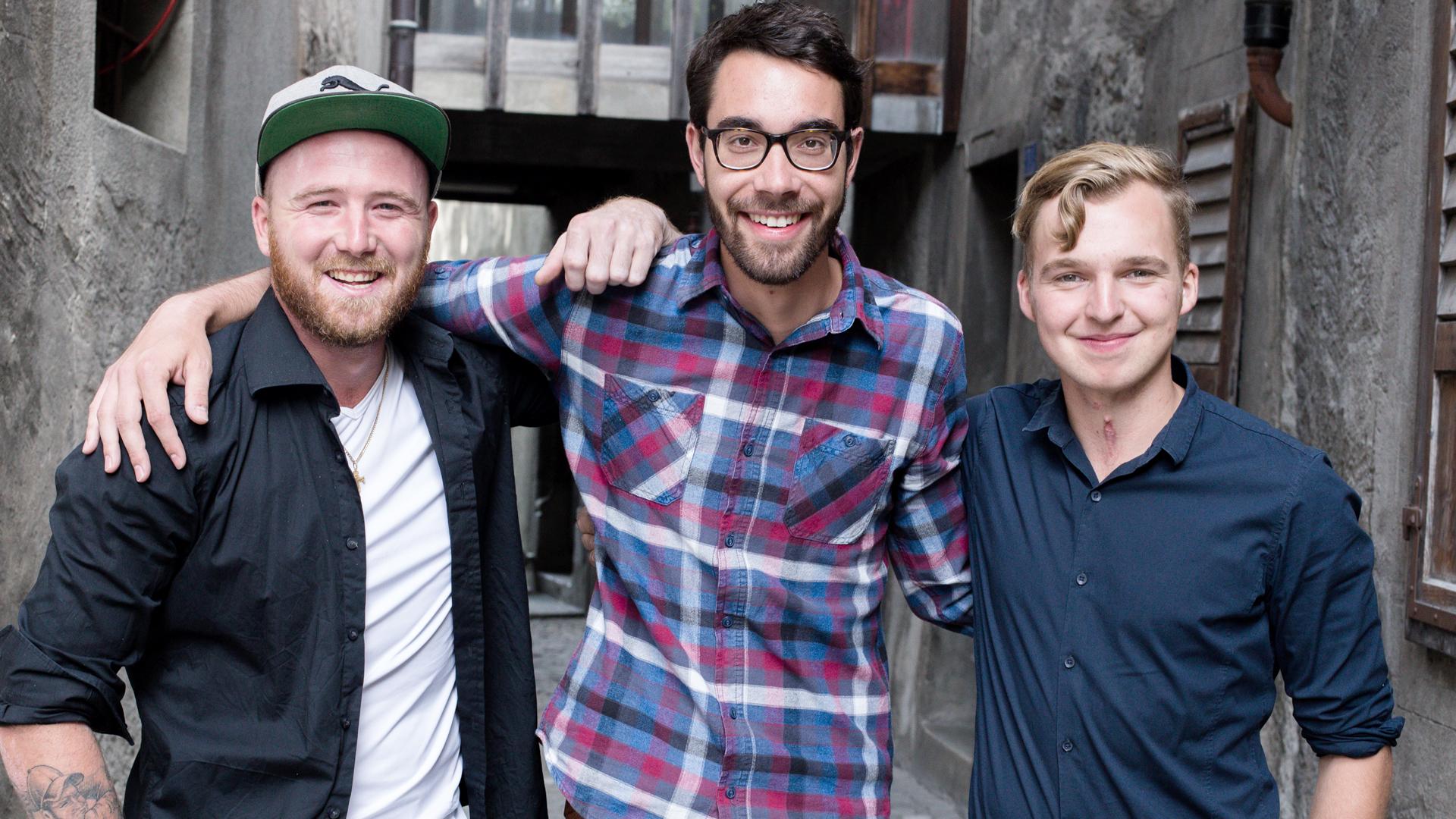 Ab Sonntag marschieren Kevin Schwestermann, Fabian Jordan und Joel ...