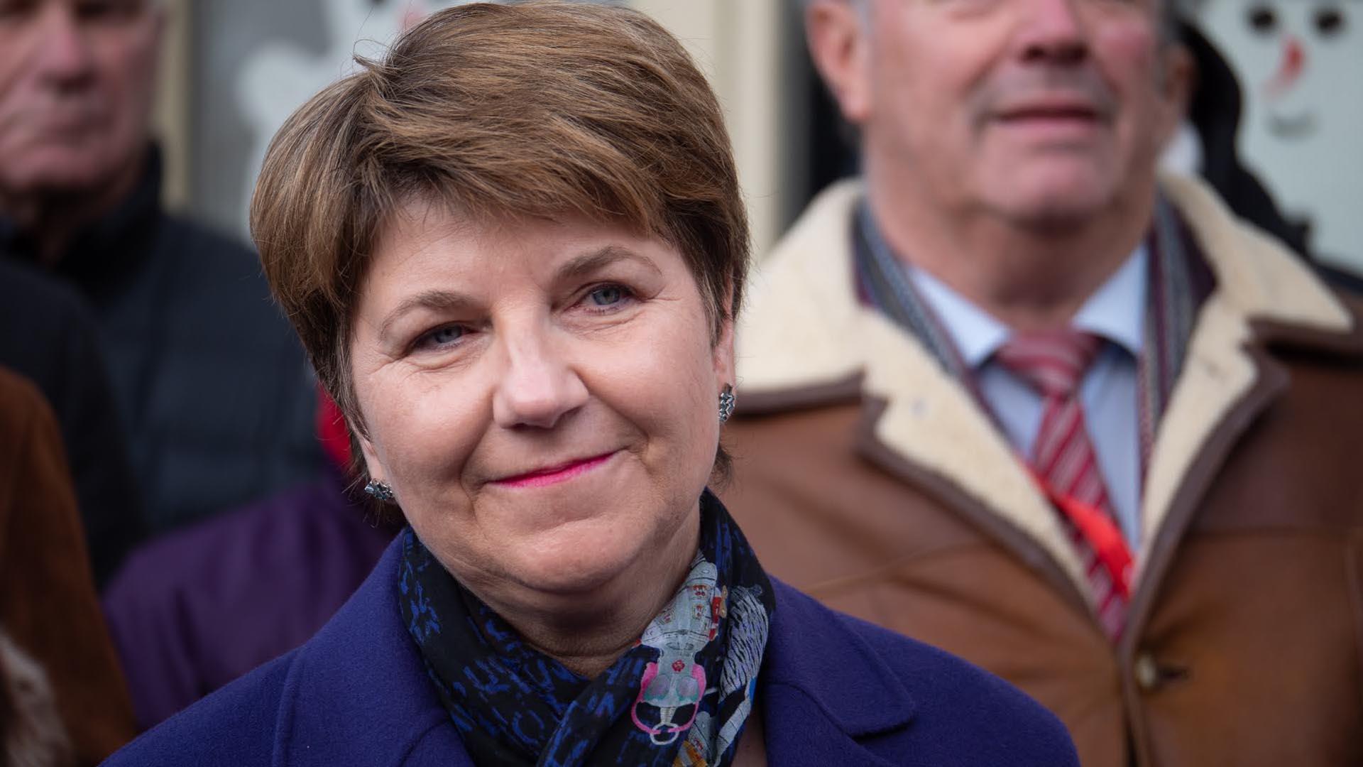 Das Verteidigungsdepartment mit seiner neuen Vorsteherin Viola Amherd ...