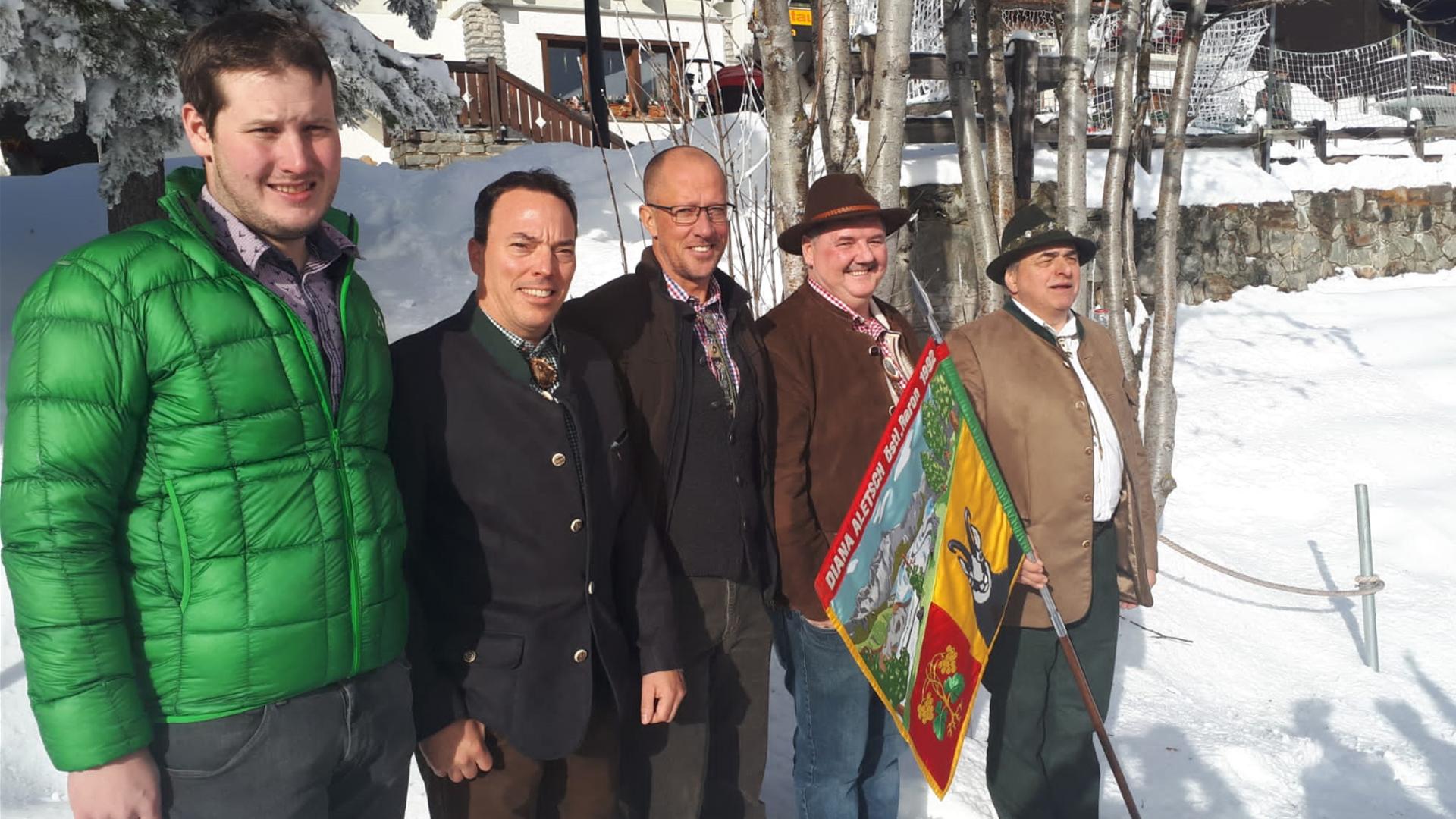 Die Diana Aletsch gründete an der Generalversammlung auf der Bettmeralp ...