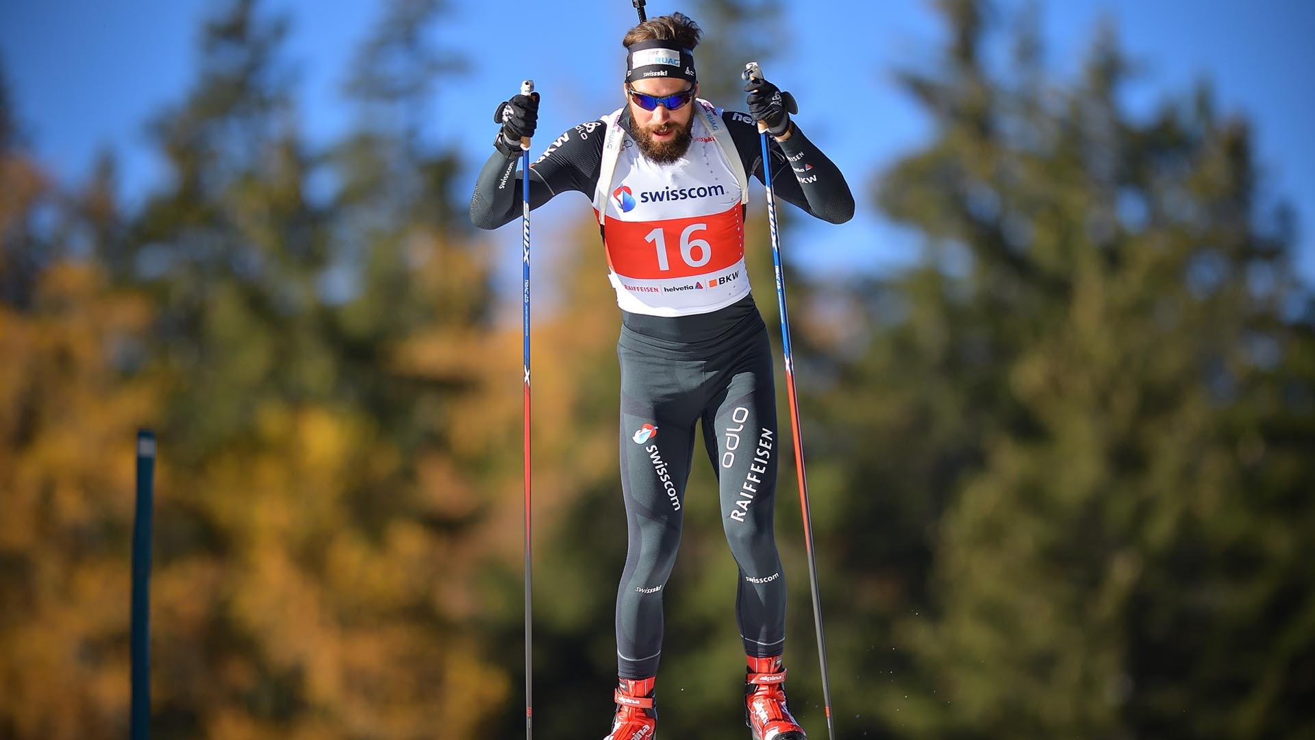 Gute Leistung im Schiessstand, starke Leistung in der Loipe. Benjamin ...
