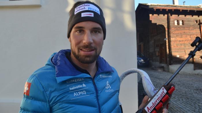 Am Weltcup der Biathleten in Hochfilzen belegt die Männerstaffel mit ...