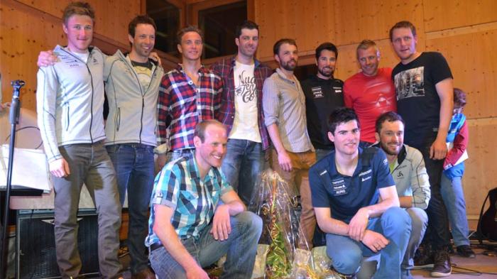 Simon Hallenbarter und Claudio Böckli wurden in Gluringen von den ...