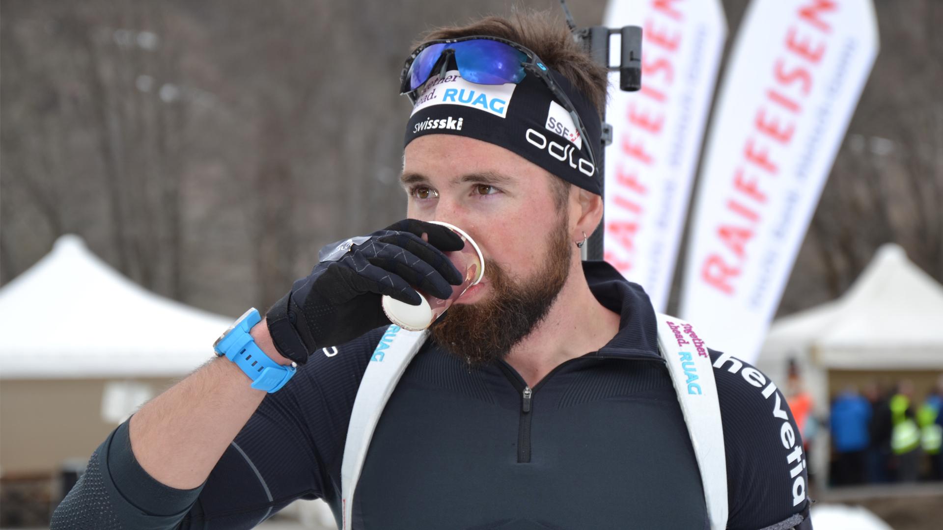 Weltklasseleistung von Benjamin Weger. Im Einzelrennen in Östersund ...