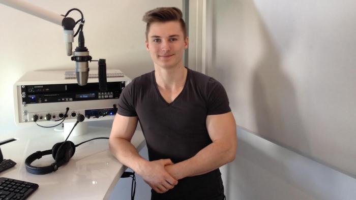 Patrick Hunziker stellt sich im Rahmen der Schweizermeisterschaften des ...