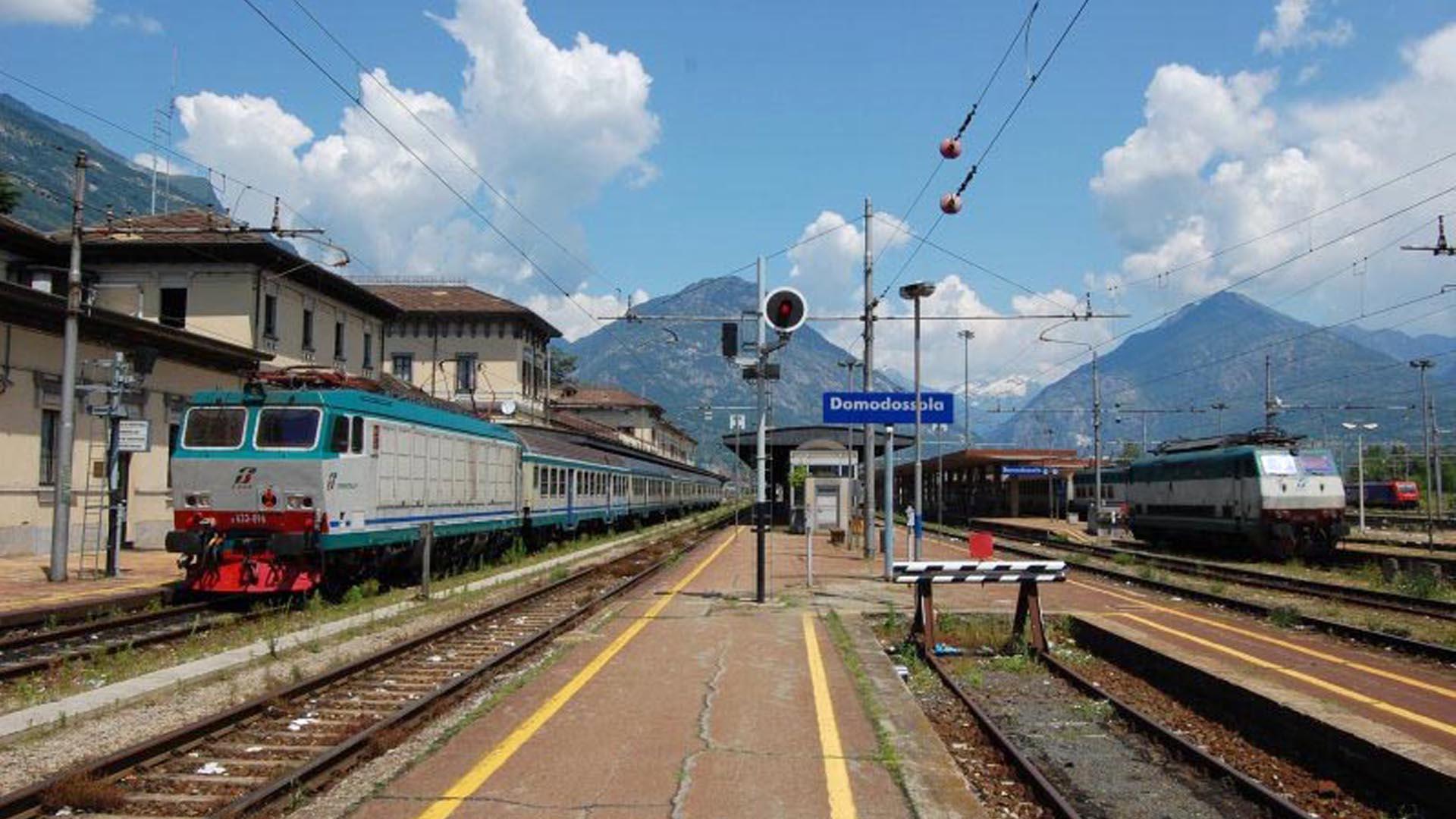 Die Bahnstrecke zwischen Brig und Domodossola ist wieder normal ...