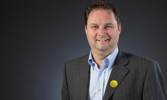 Patrick Amoos setzte sich bei der Wahl um das Vizepräsidium in Brig ...