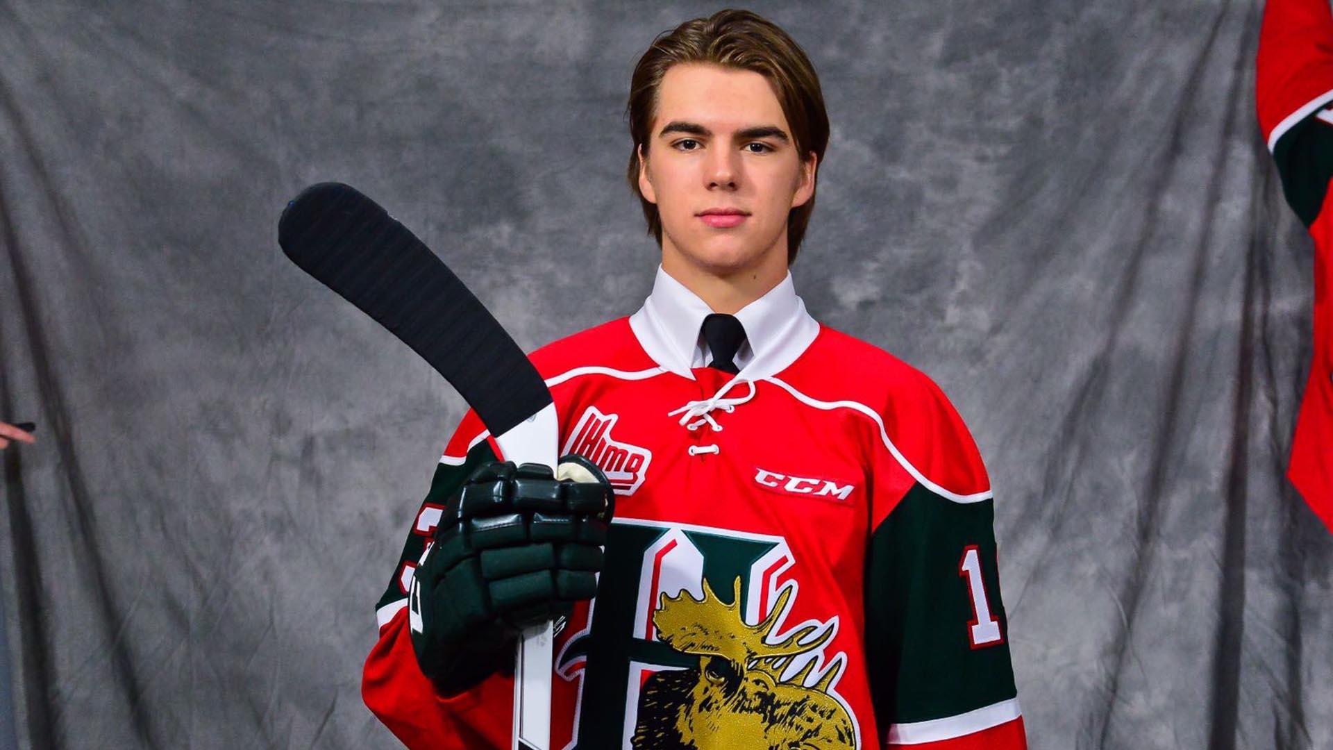 Der Oberwalliser Nico Hischier ist mit seinem Team Mooseheads Halifax ...