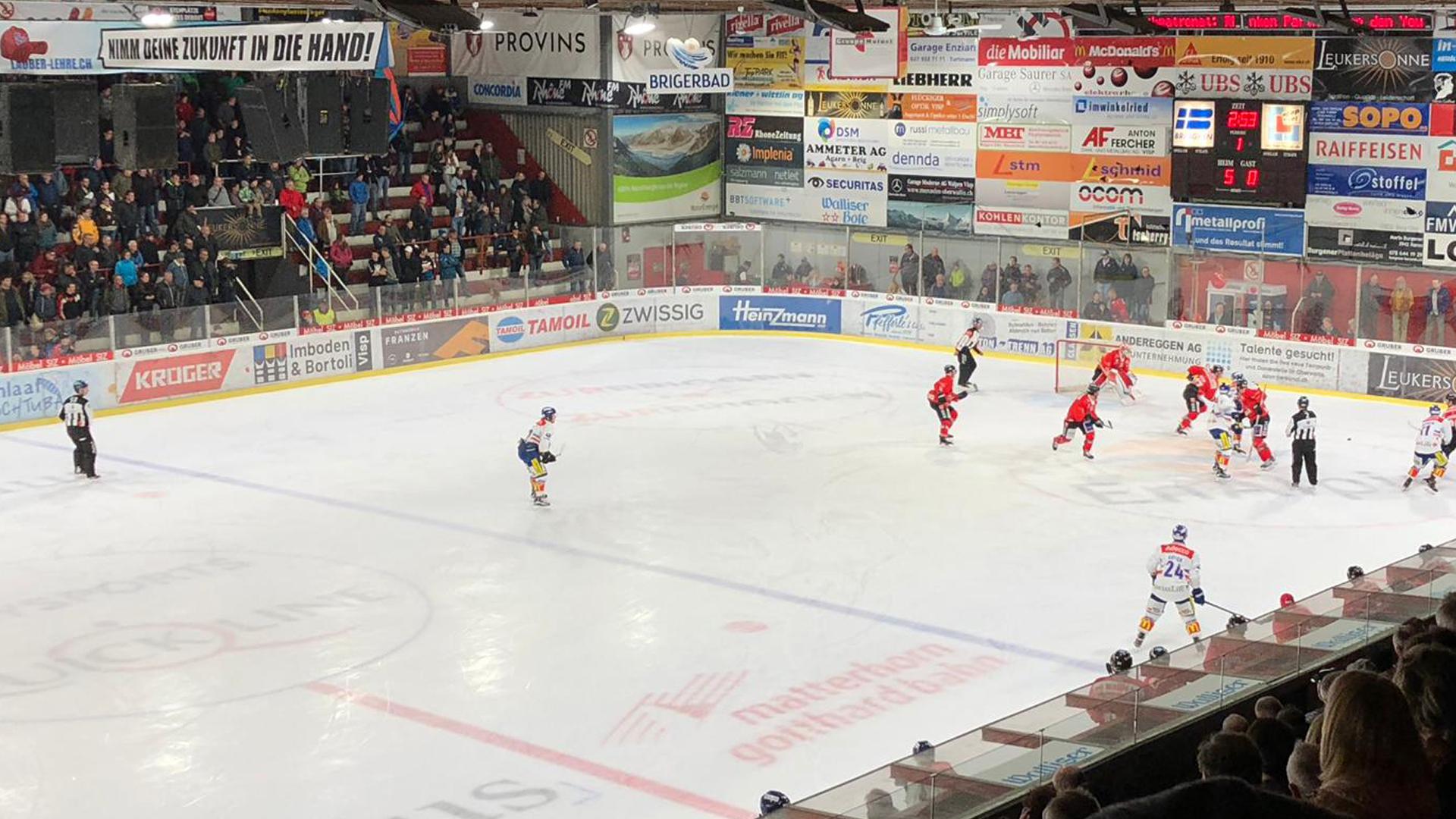 Es war eine strenge Woche für den EHC Visp. Sie endet jedoch ...