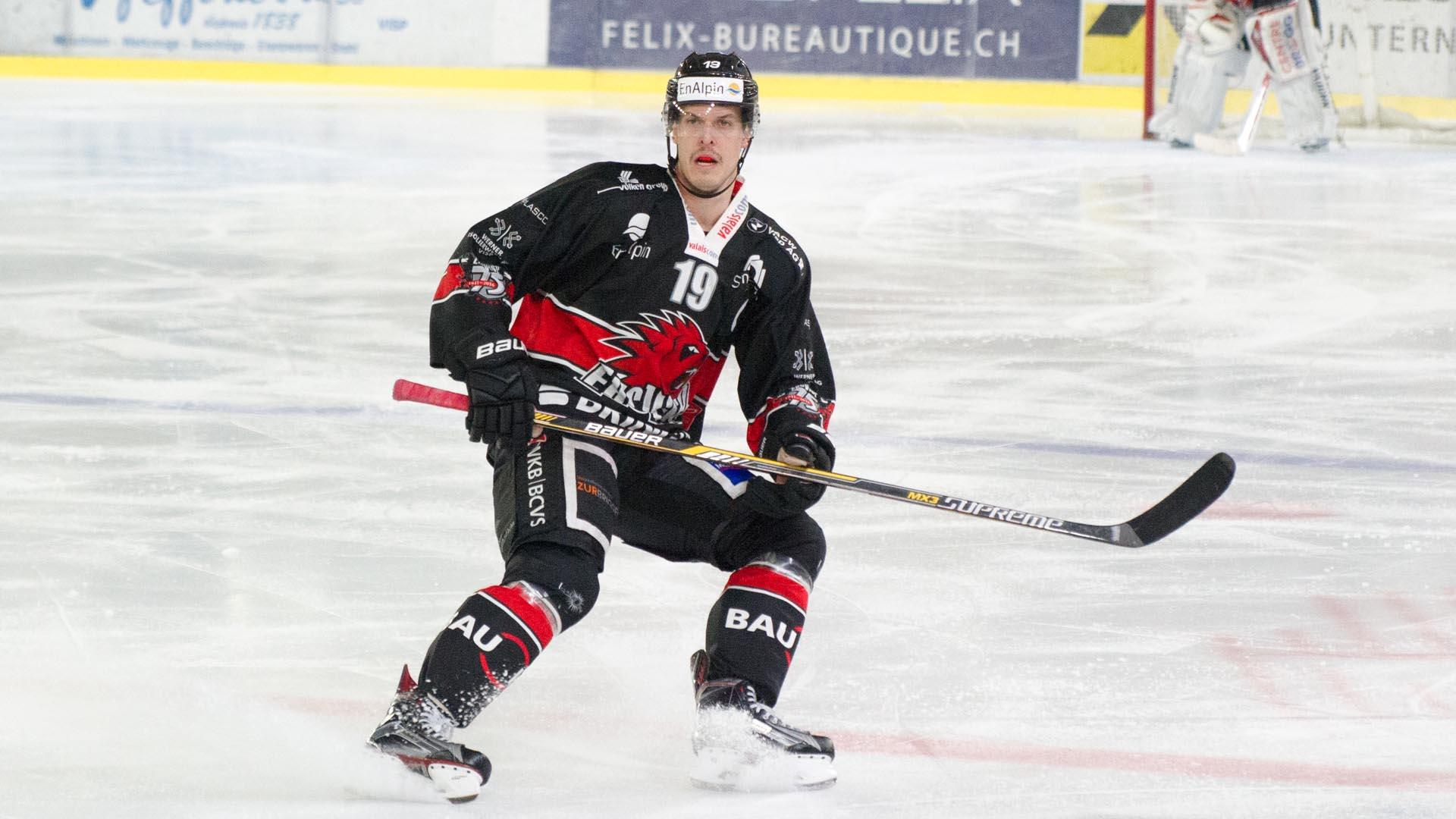 Nach drei Saisons dreht Tim Bucher dem EHC Visp den Rücken zu. Er wird ...