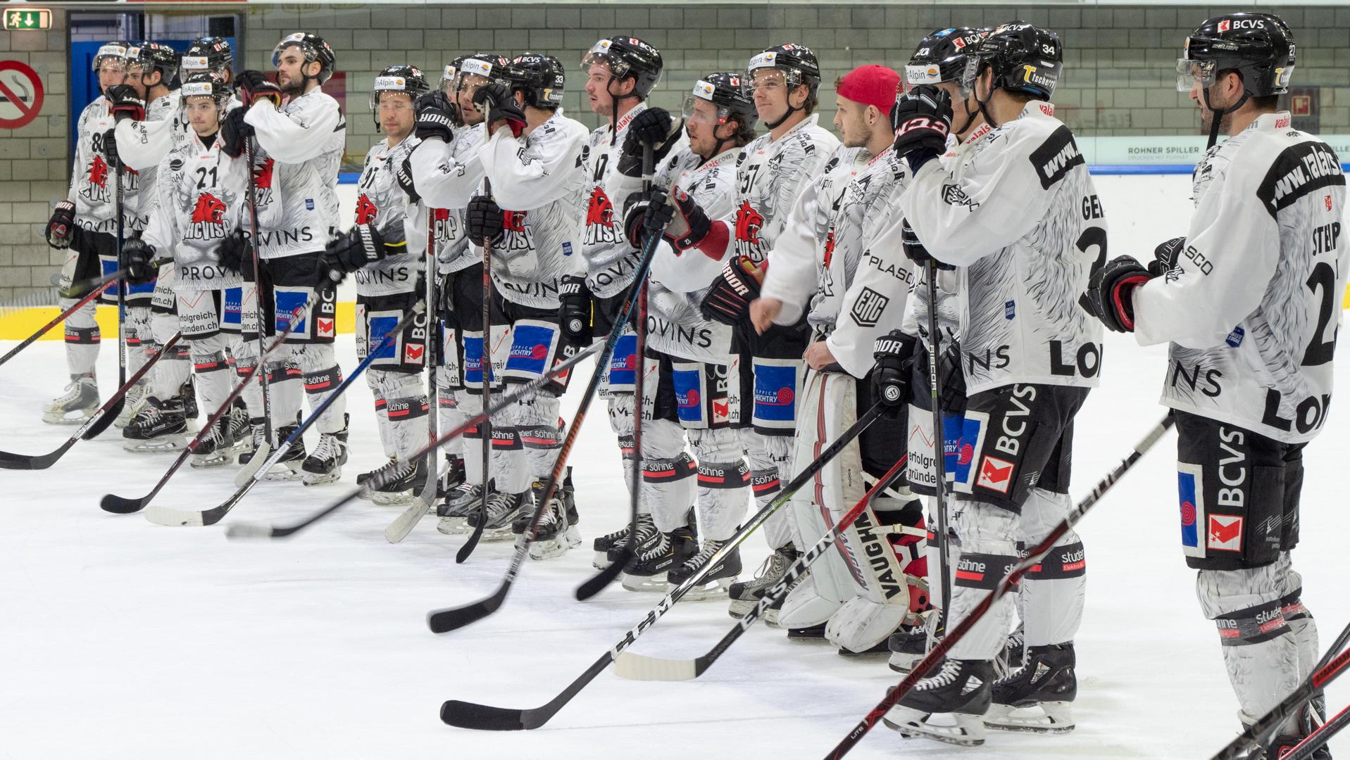 Der EHC Visp verliert das erste Playoff-Spiel gegen Olten am Freitag ...
