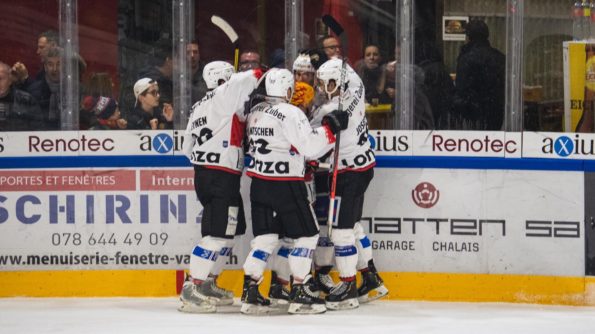 Der EHC Visp gewinnt das Auswärtsspiel gegen den HC Ajoie mit 2:0 ...