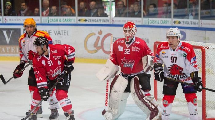 Der EHC Visp gewinnt auswärts gegen Red Ice mit 3:2 nach Verlängerung ...