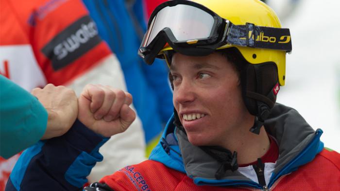 Samuel Anthamatten kam bei der Freeride Tour in Chamonix auf den 5 ...
