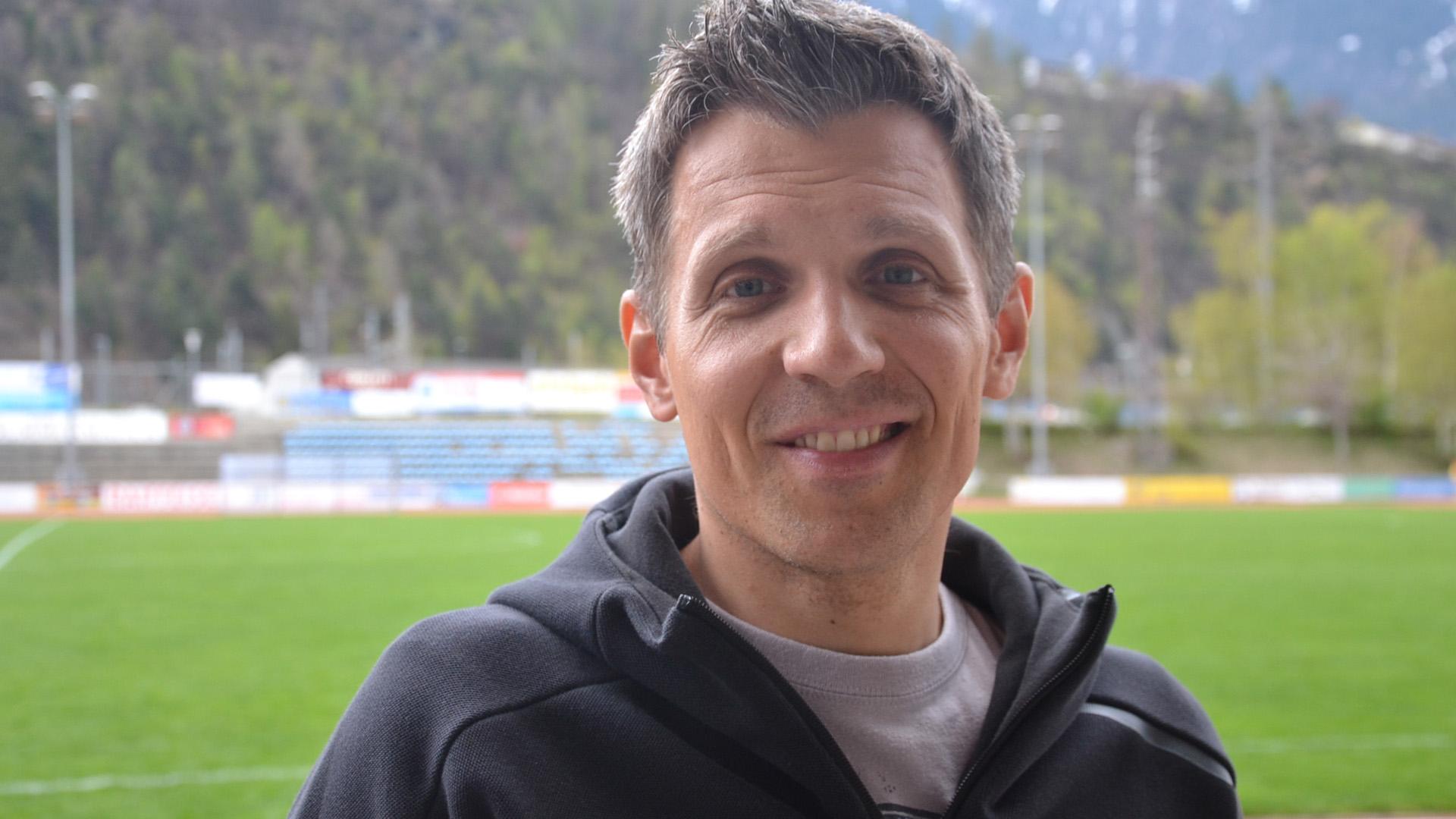 Daniel Herrmann betreut den FC Naters Oberwallis am Sonntag erstmals ...