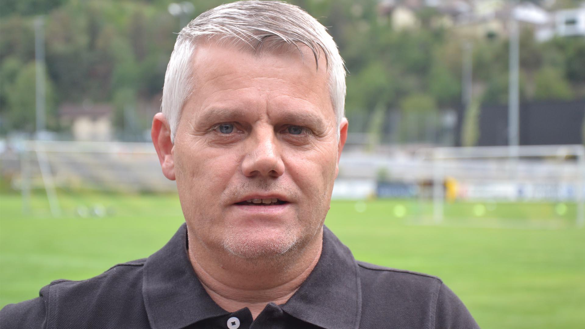 Nach einem Jahr Pause ist Benito Lagger wieder als Trainer im Einsatz ...