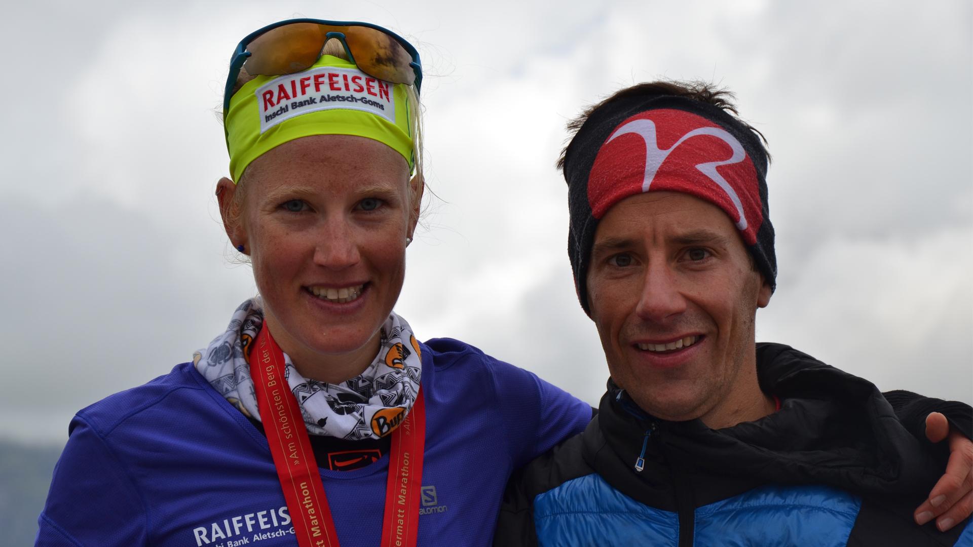 Martin Anthamatten und Victoria Kreuzer siegten beim Halbmarathon von ...