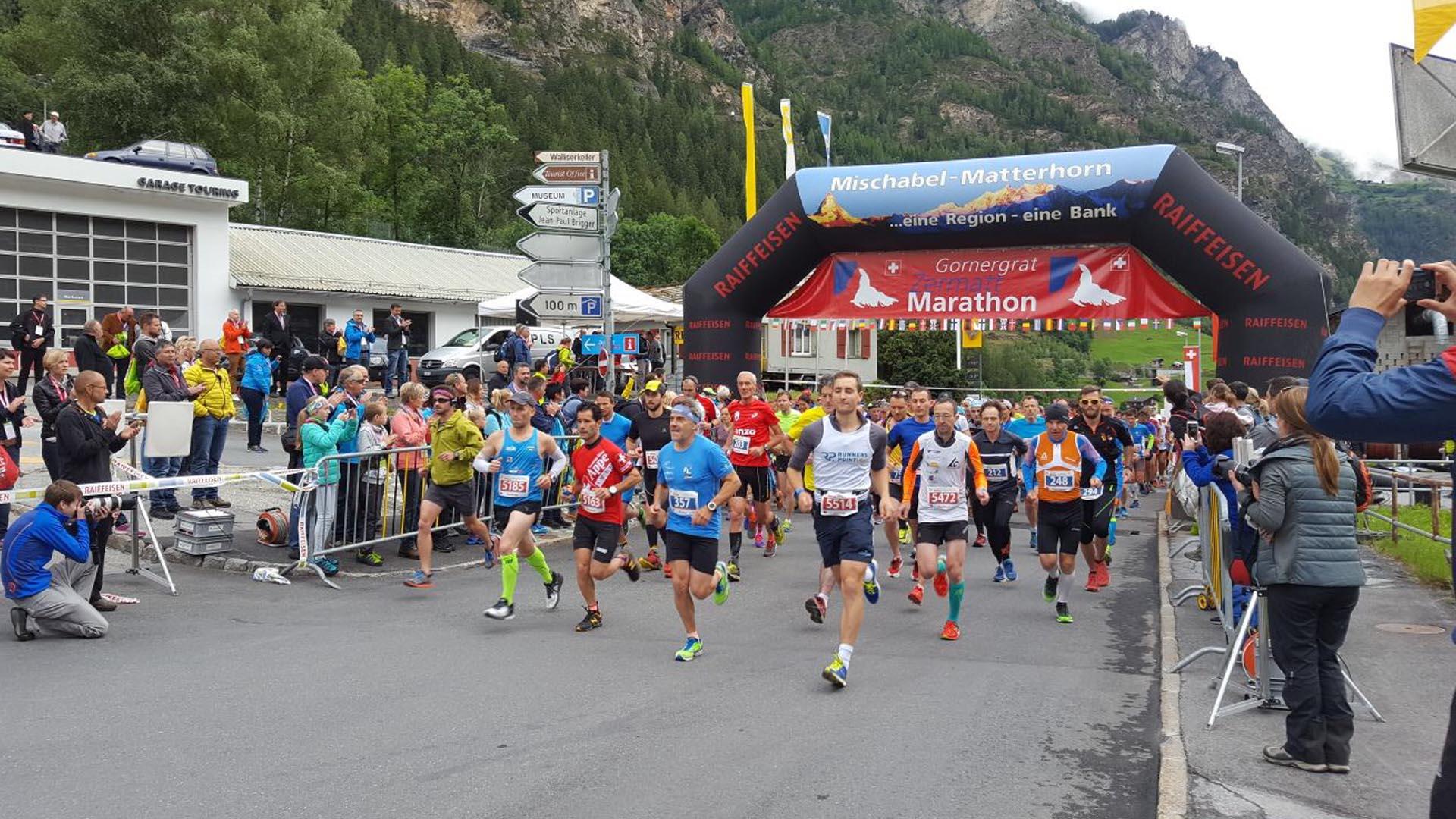 Fast 2700 Teilnehmende waren am Start des 16. Gornergrat Zermatt ...