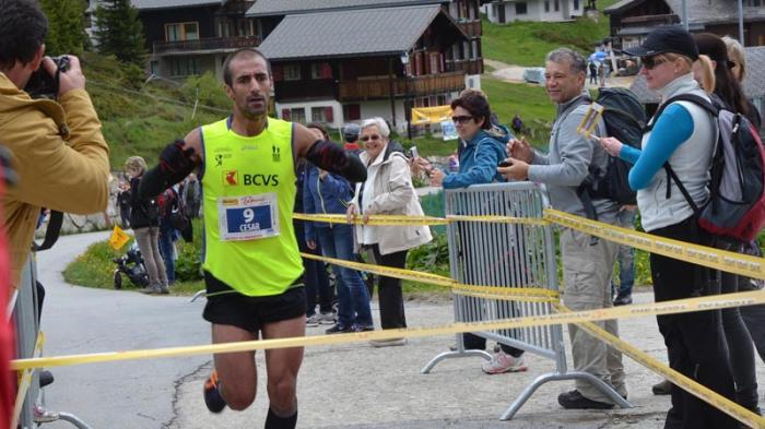 Das Ziel des Aletsch Halbmarathons war nicht beim Bettmerhorn sondern ...
