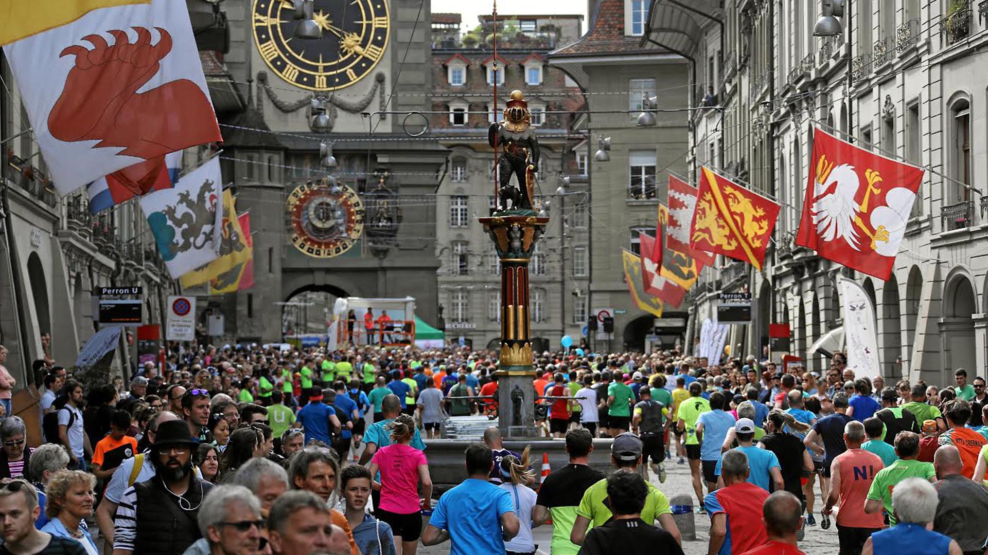 Mehr als 700 Läufer aus dem Walliser waren beim Grand Prix Bern im ...