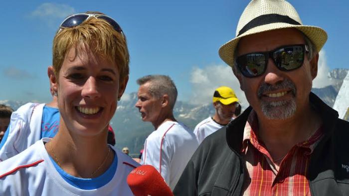 Stefanie Schmid-Minnig kam beim Aletsch-Halbmarathon als beste ...