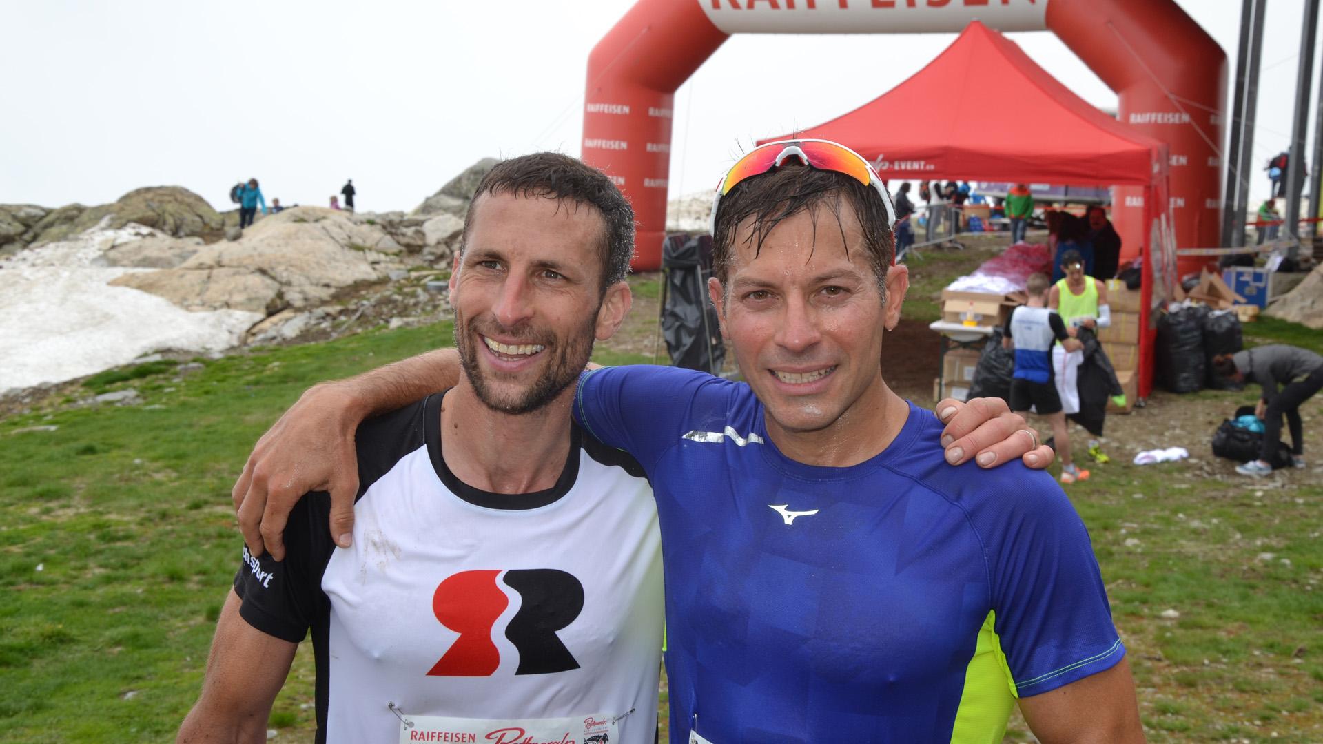 Als beste Oberwalliser des 31. Aletsch Halbmarathons kamen Jamie Cascio ...