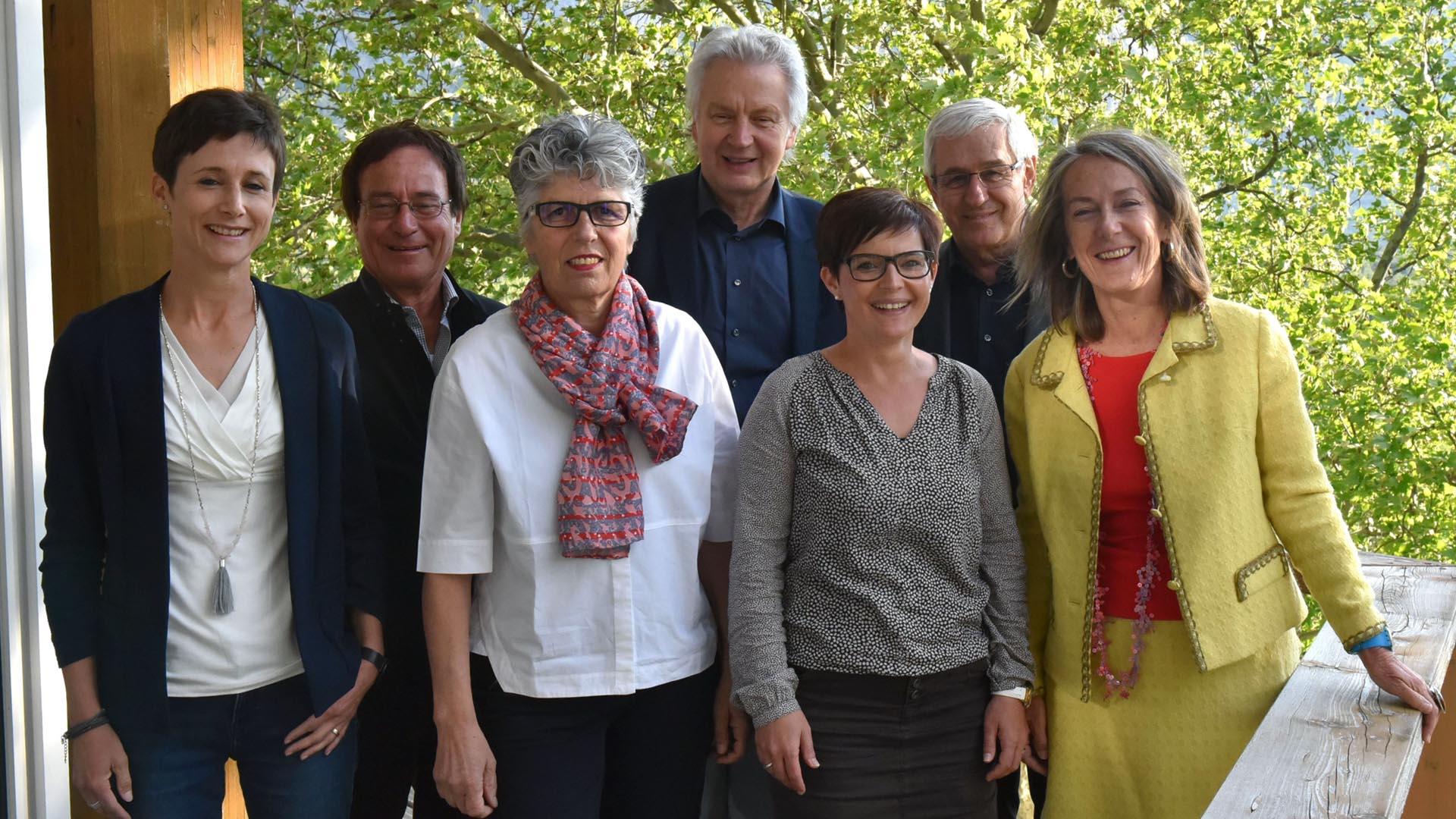 Der Vorstand vom Kinderdorf Leuk konnte an der GV zufrieden vor- und ...