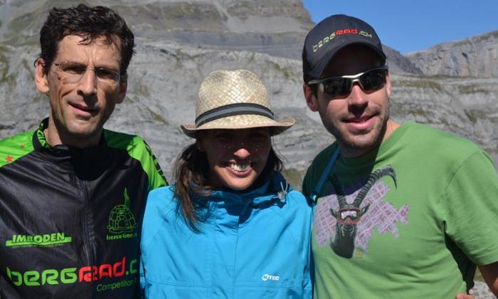 Die Teamwertung beim Triathlon gewann die Mannschaft bergrad.ch Quelle: rro