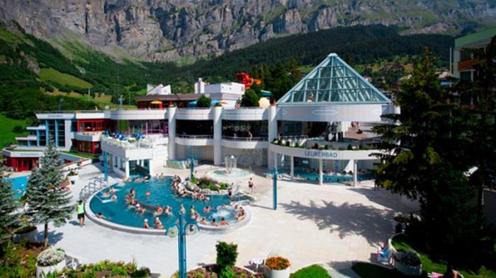 Grosse Investitionen und eine Namensänderung. Die Leukerbad Therme ...