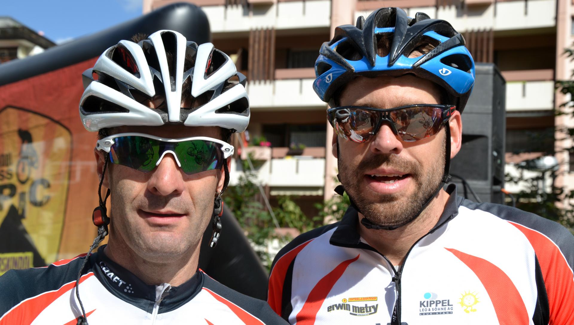 Das Duo Claudio Furrer (r.) und Michel Metry zeigte auf dem Rundkurs in ...