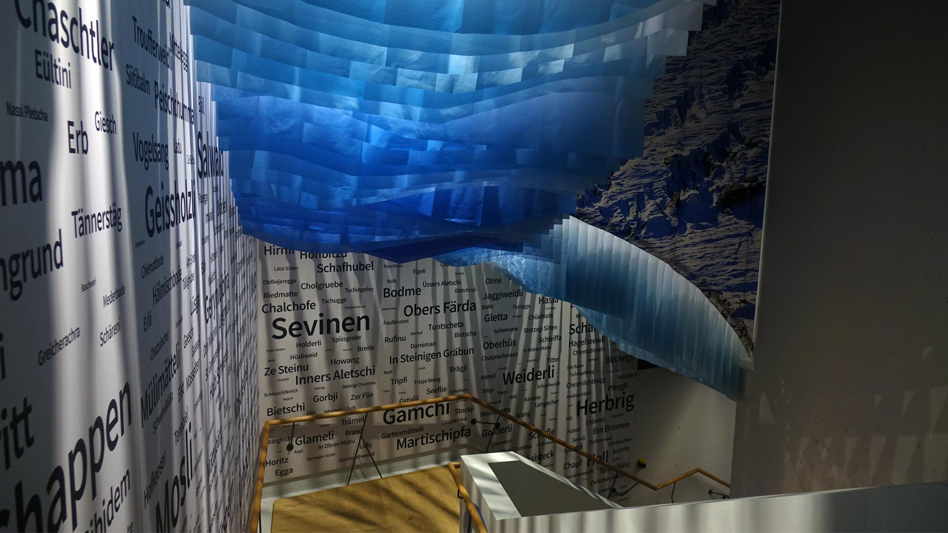 Das World Nature Forum in Naters bietet den Besuchern auch über die ...