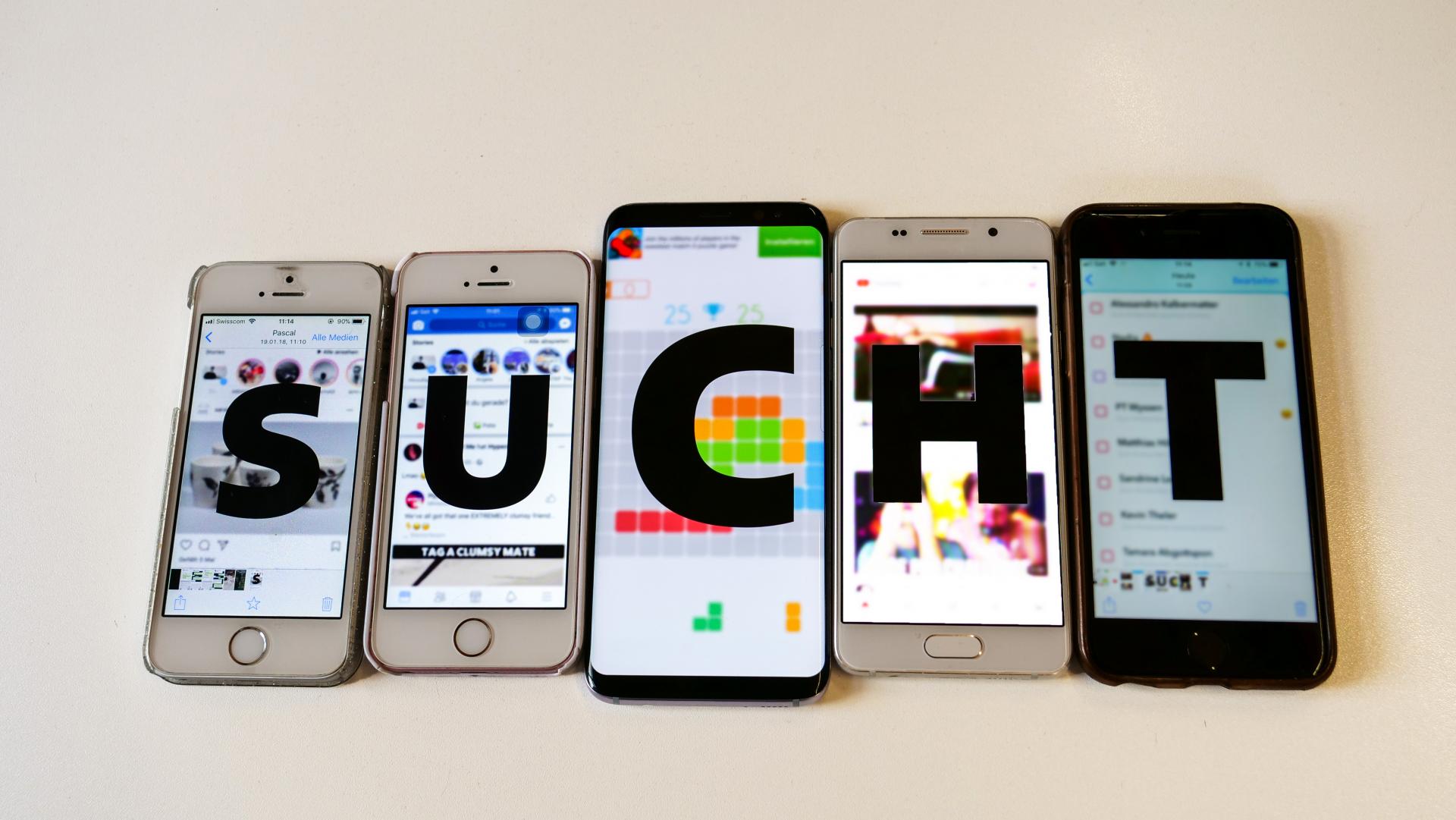 Eine App soll bei Handysucht helfen. rro macht den Test. Quelle: rro