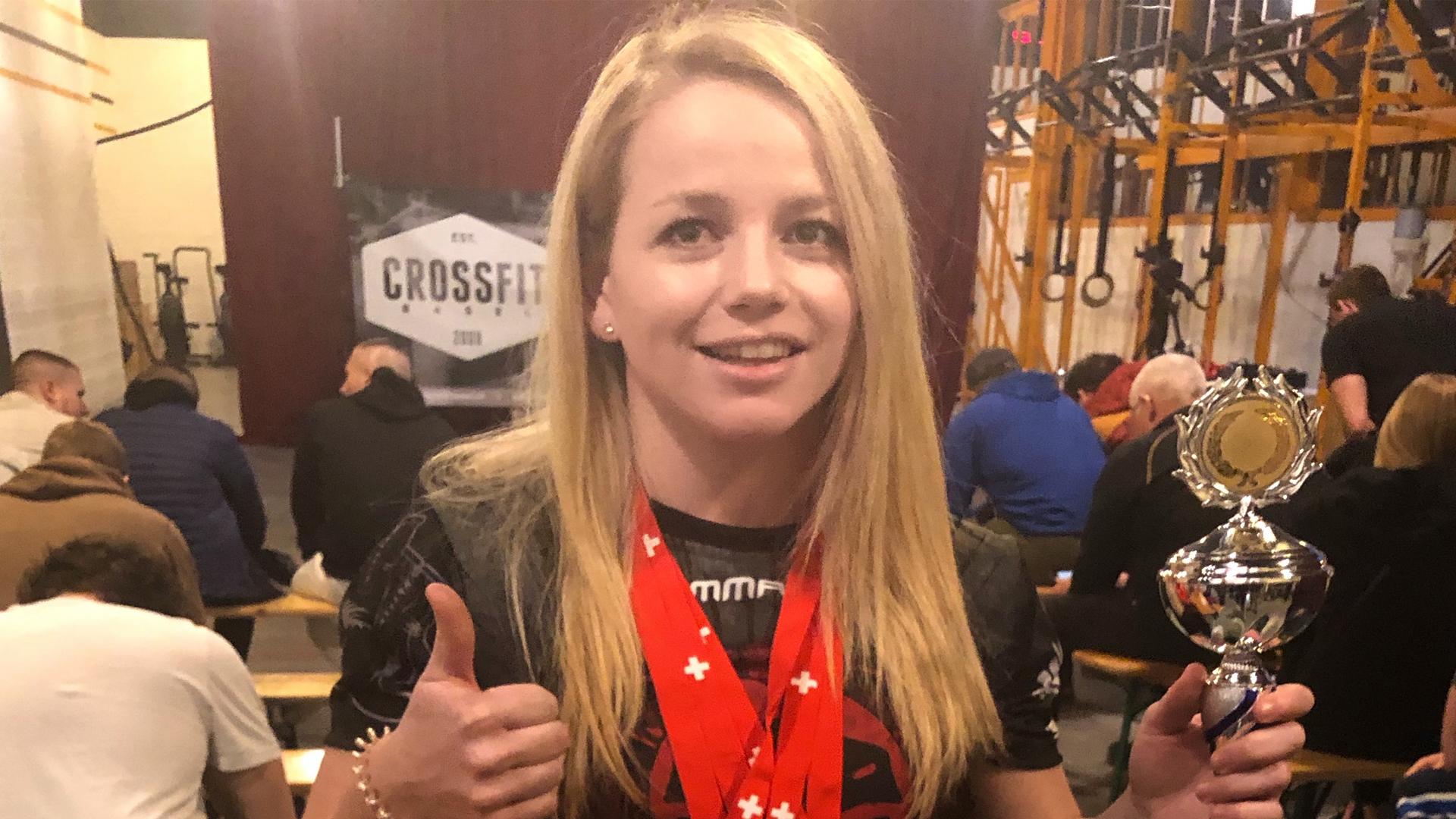 Zwei Rekorde für Gina Berther bei den Swiss Single Lift Championships ...