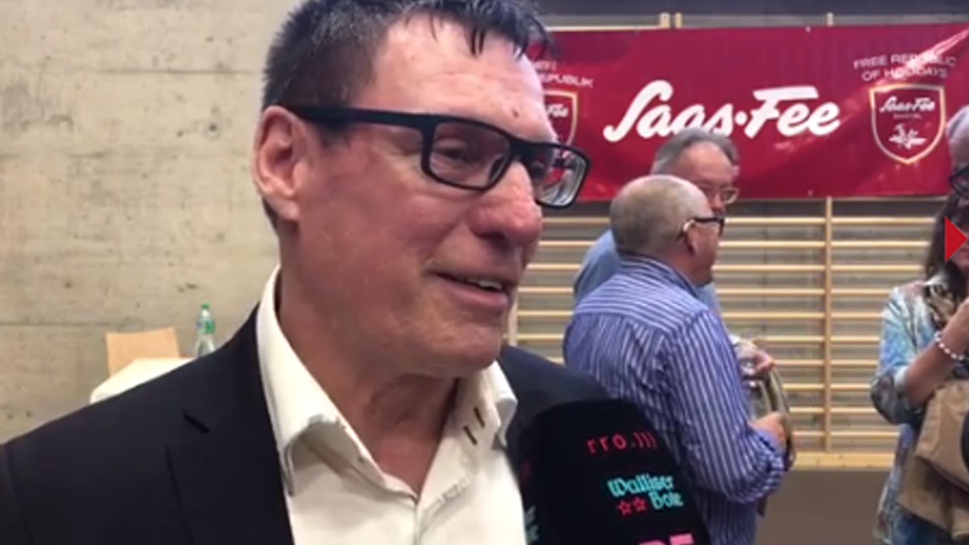 Simon Bumann ist der neue CEO der Saastal Bergbahnen AG. Quelle: rro ...