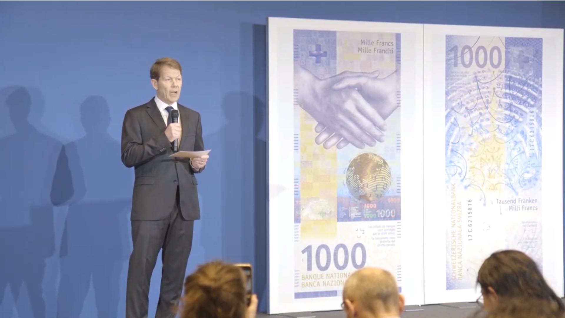 Fritz Zurbrügg, Vizepräsident der Schweizerischen Nationalbank ...