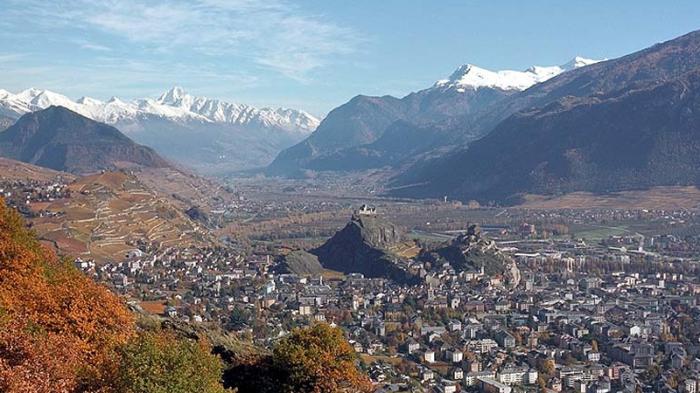 Der geplante Campus des EPFL-Zentrums und der HES-SO Wallis soll die ...