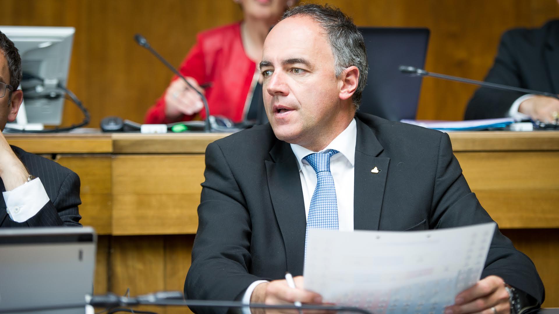 Dass Christophe Darbellay als Staatsrat und dessen Frau als ...
