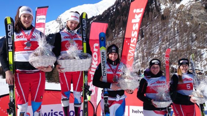 Elena Stoffel gewann bei der U21 in Splügen bei der Schweizermeister im ...