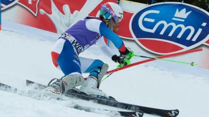 Luca Aerni fährt beim Slalom in Bormio auf den sehr guten zehnten Rang ...