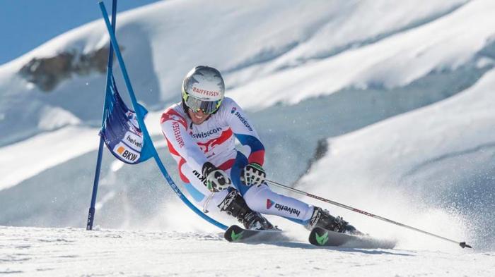 Bei den Liechtensteinischen Meisterschaften in Malbun fährt Elia ...