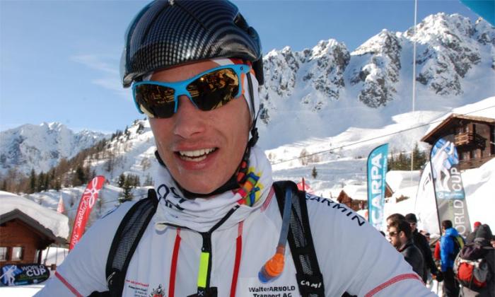 Ivan Arnold siegt beim Torgon Skialpi in der Kategorie Espoir. Quelle ...