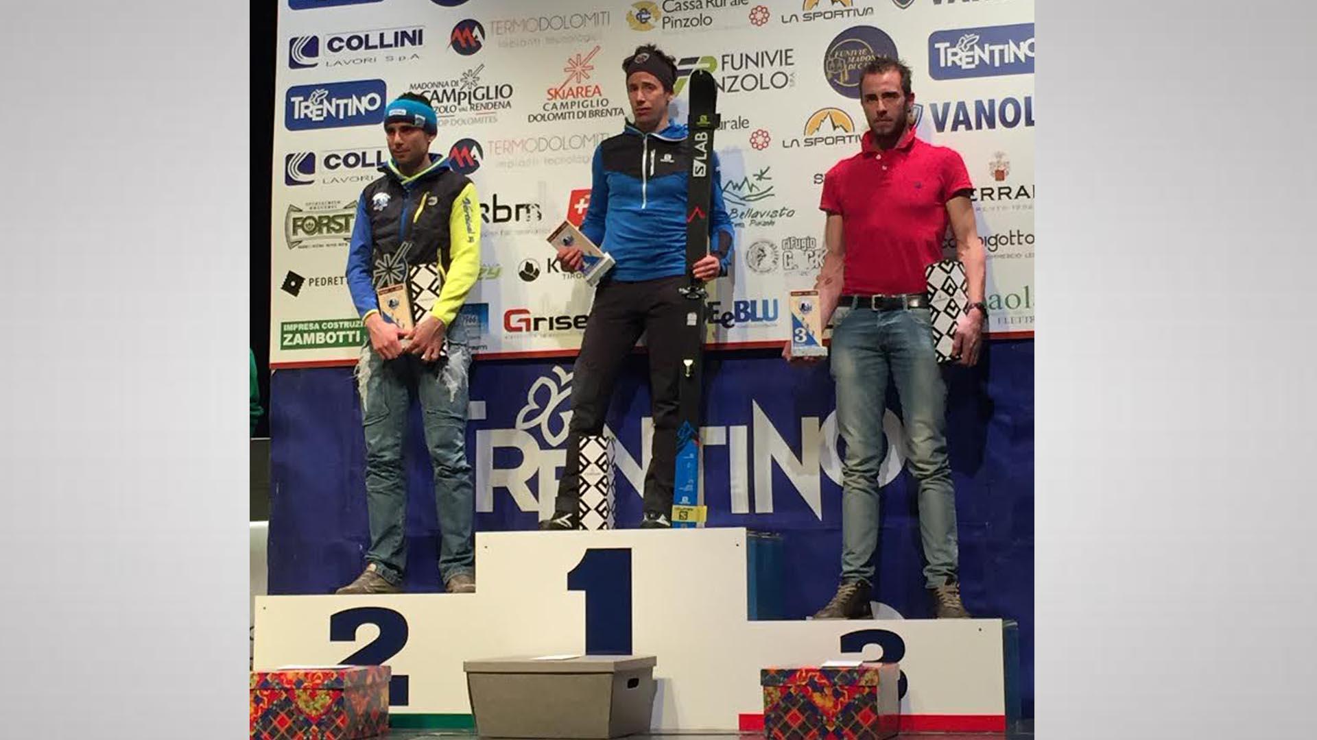 Martin Anthamatten gewinnt den Wettkampf in Madonna di Campiglio in der ...