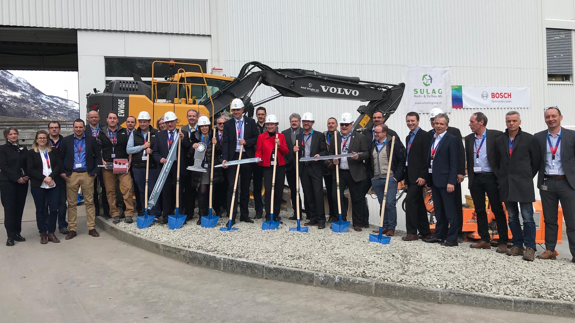 Der Erweiterungsbau der Scintilla AG in St. Niklaus beginnt nächste ...