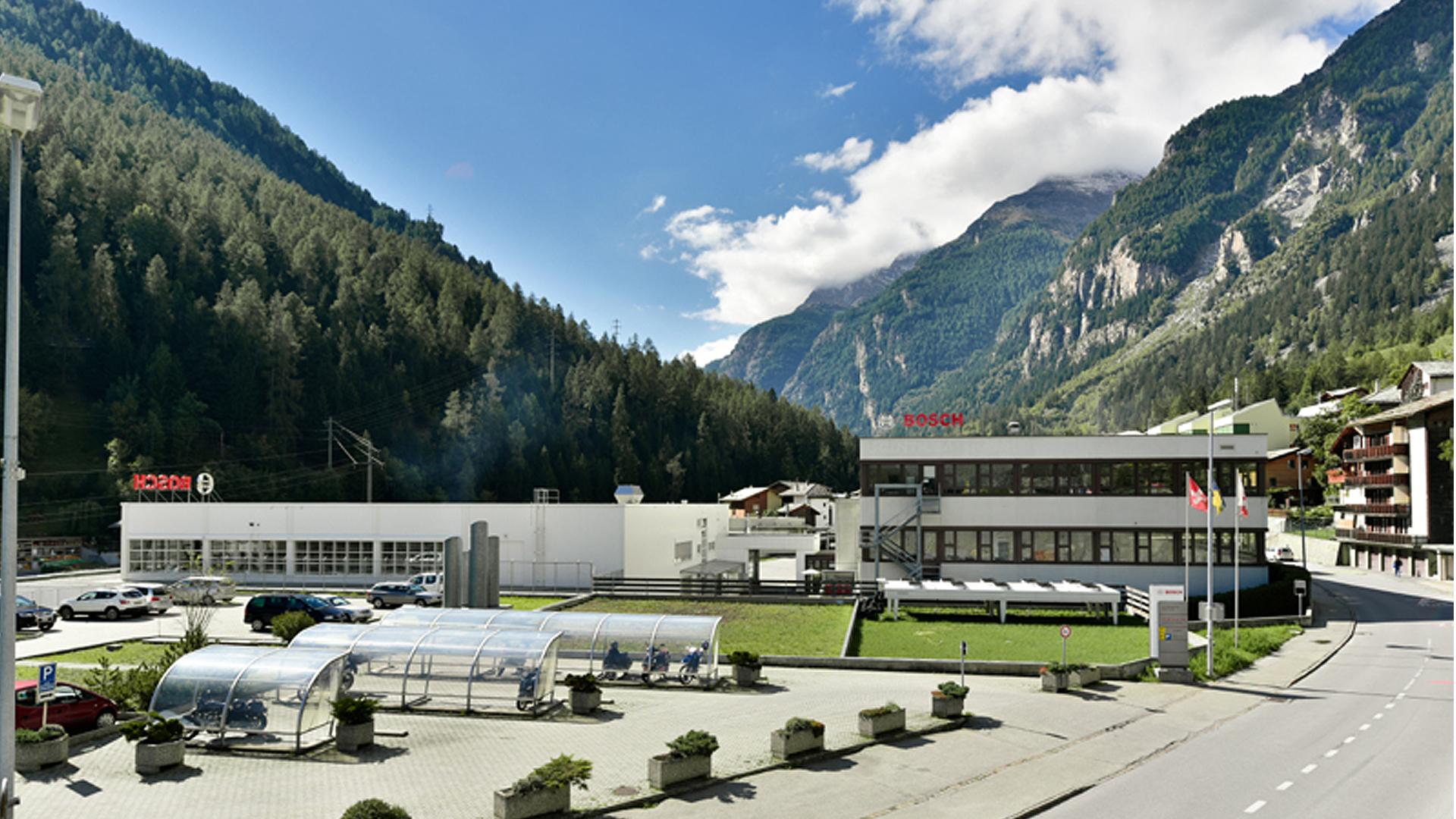 Der Standort der Scintilla in St. Niklaus wird heuer 70 Jahre alt ...