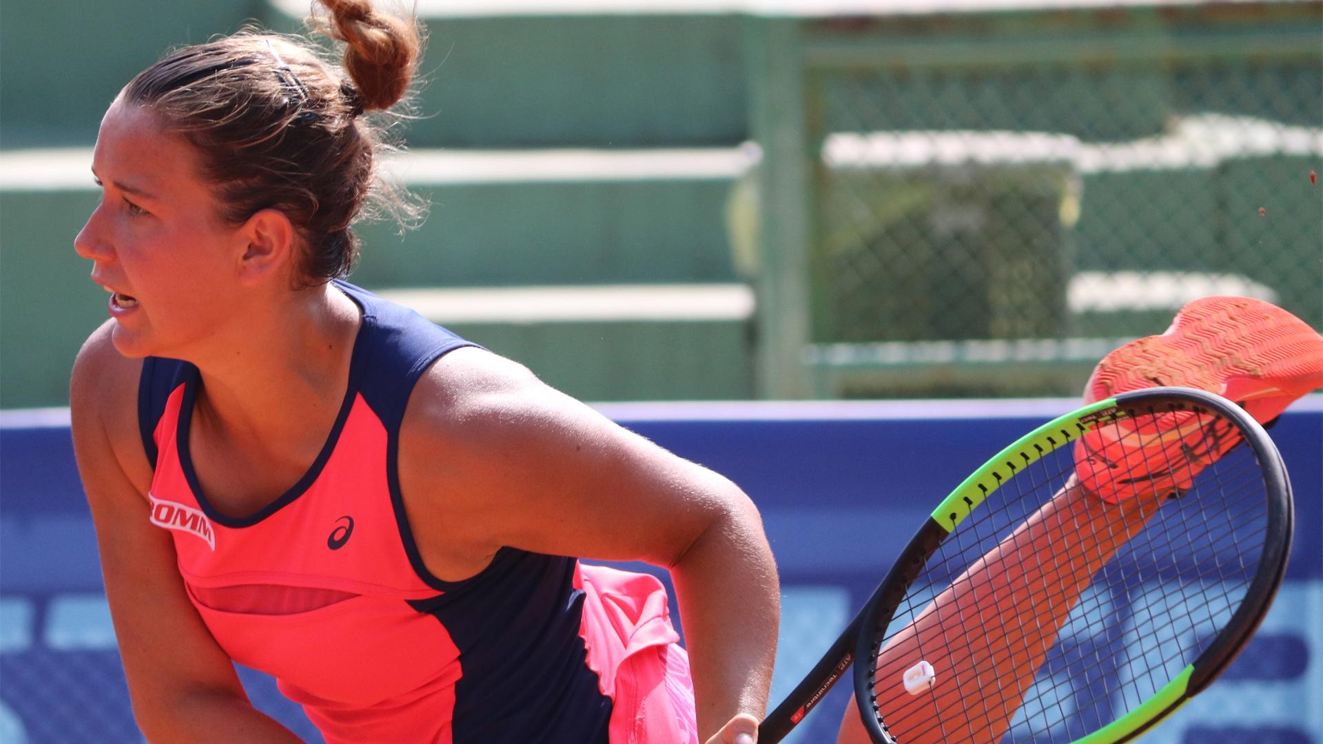 Ylena in-Albon steht beim 60'000-Dollar-Turnier in Montreux im ...