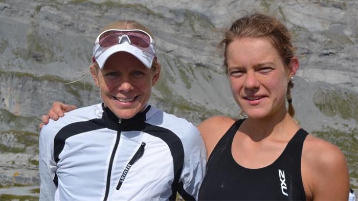 Beim Gemmi Triathlon konnte Maya Chollet den 7. Sieg feiern. Zweite ...