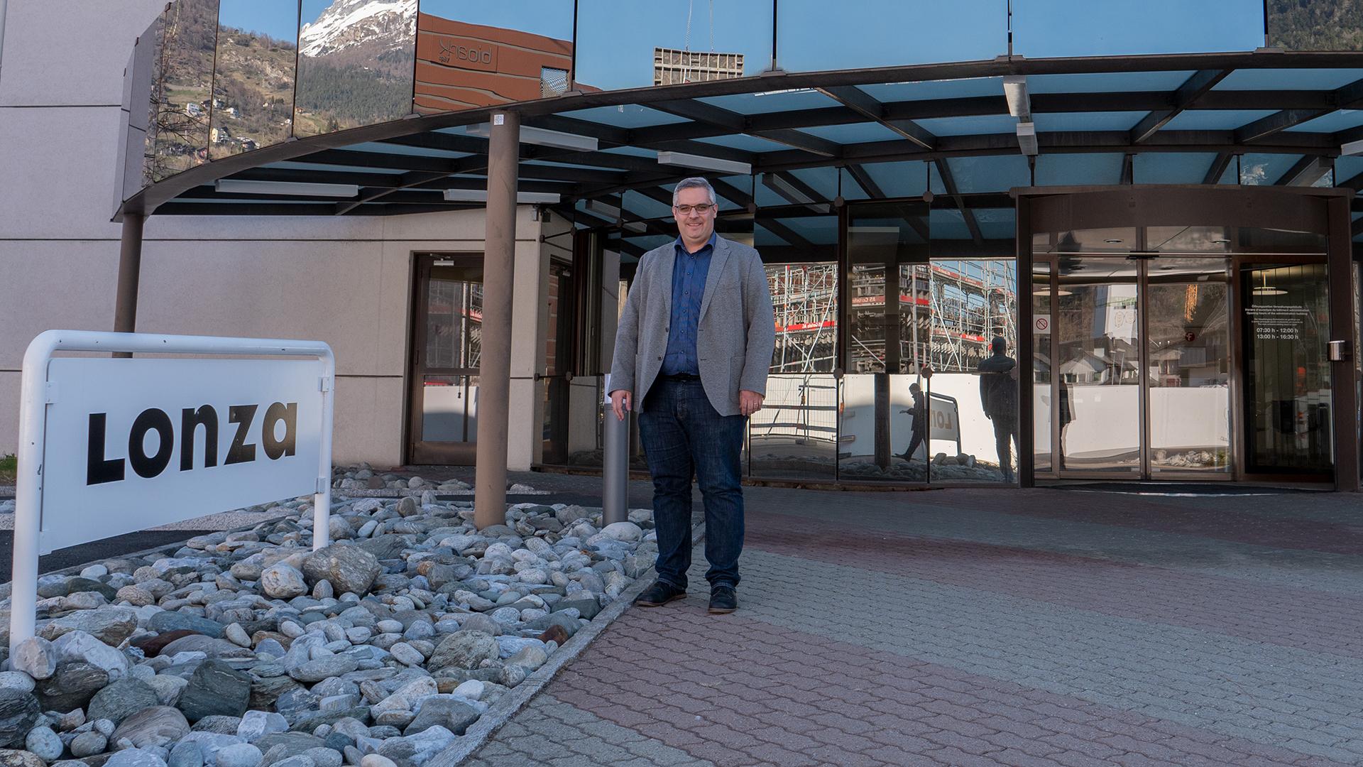Der Abschied vom Lonza-Werk Visp fällt Standortleiter Jörg Solèr schwer ...